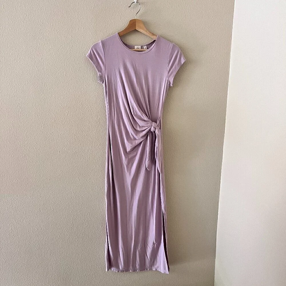 Aritzia | Dresses | Aritzia Wilfred Fortune Jersey T Shirt Maxi Dress ...